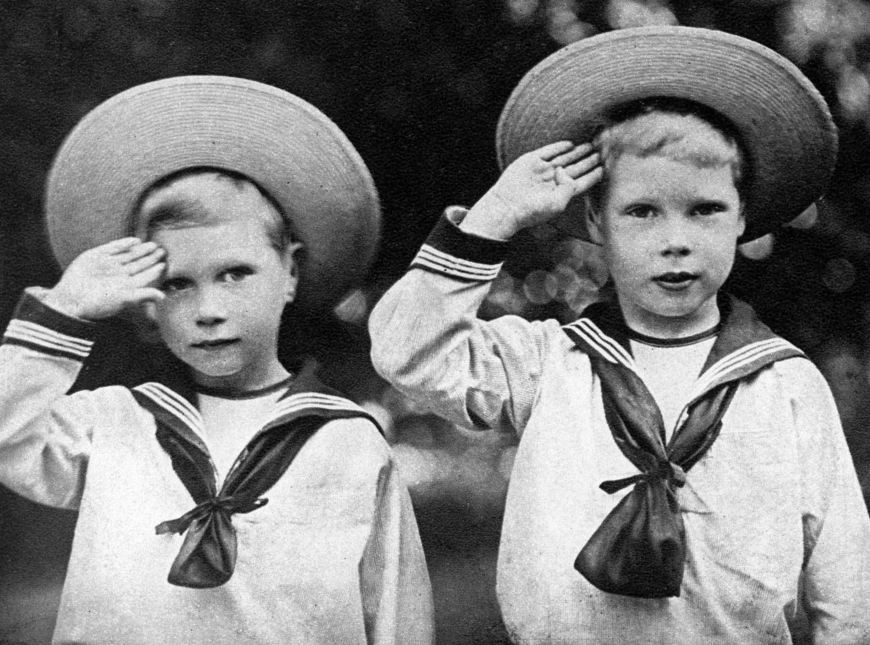 The Future King Edward VIII and the Duke of York