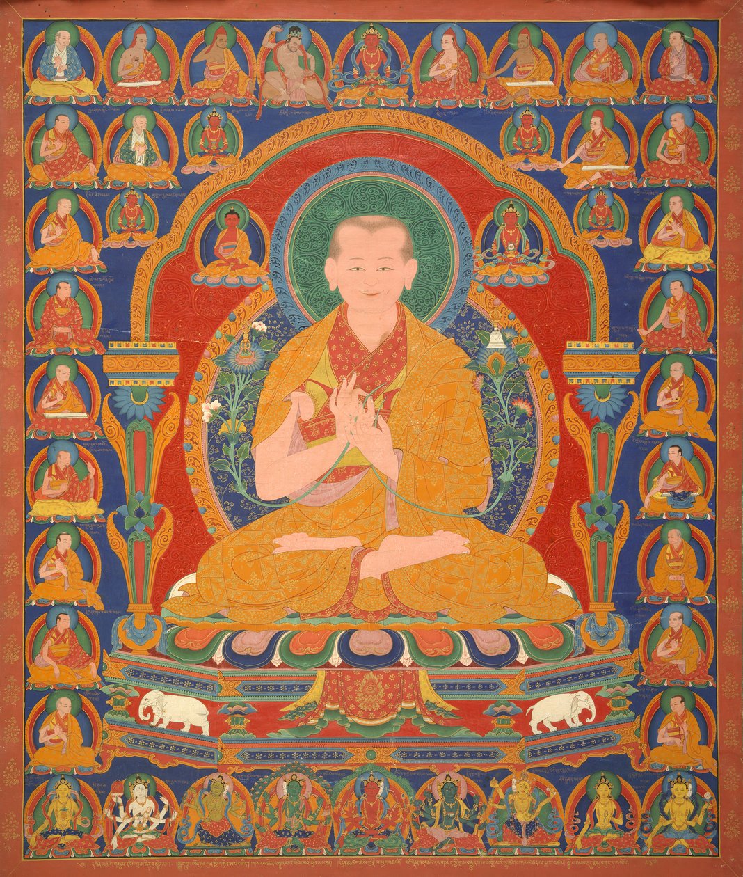 Yong Zin Khon Shogpel: Seventh Abbot of Ngor Monastary, 16th century