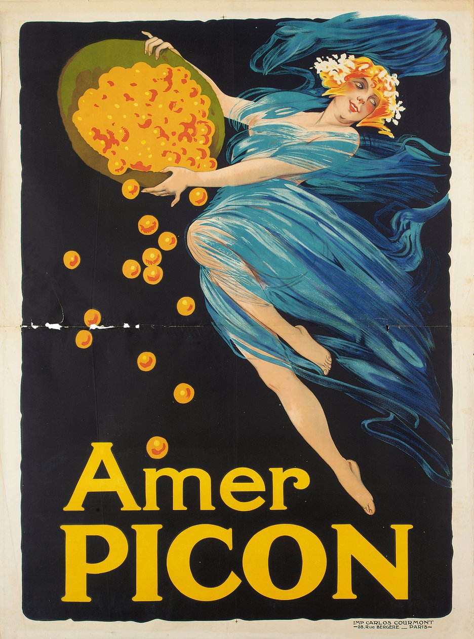 Advertising Poster for Aperitif Amer Picon by Unbekannt