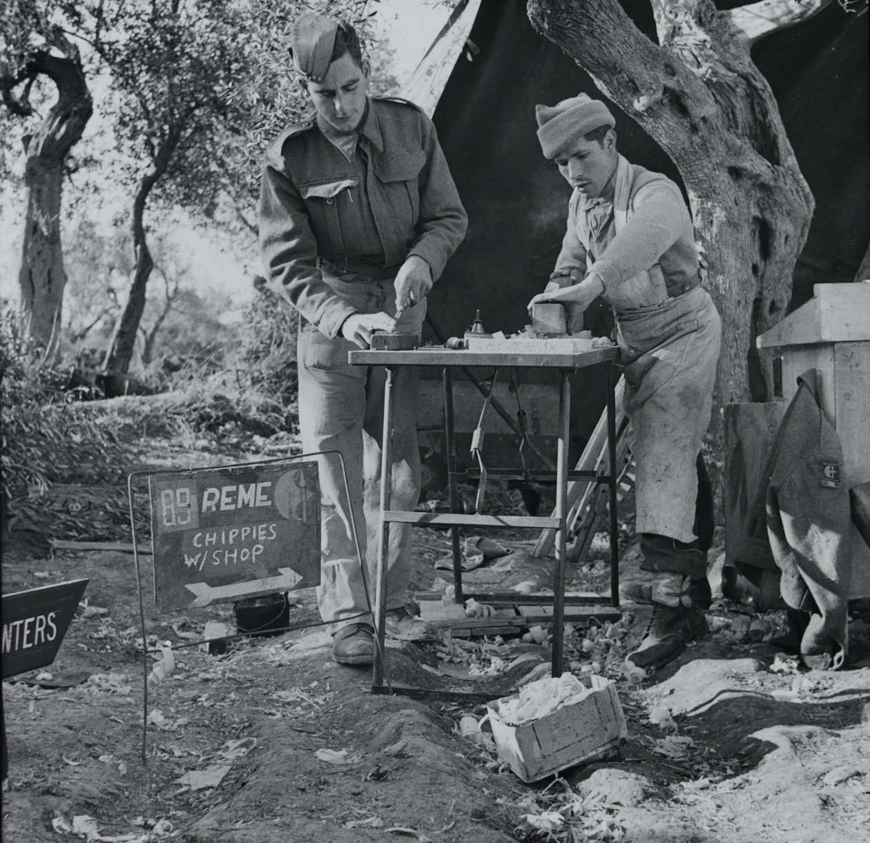 Carpenter's Repair Shop of the Electrical and Mechanical Engineers, 8th ...