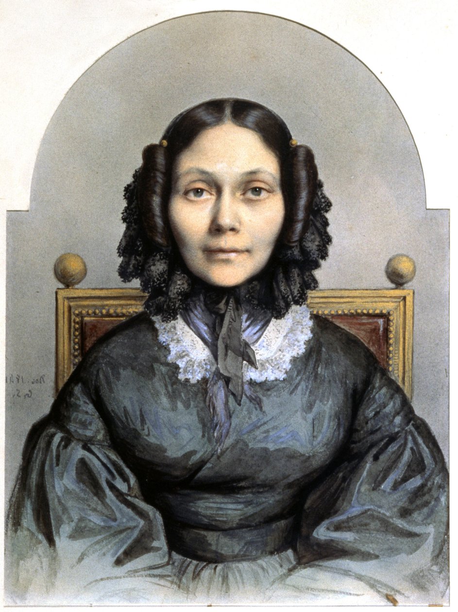 Countess of Segur by Unbekannter Künstler: Fine art print