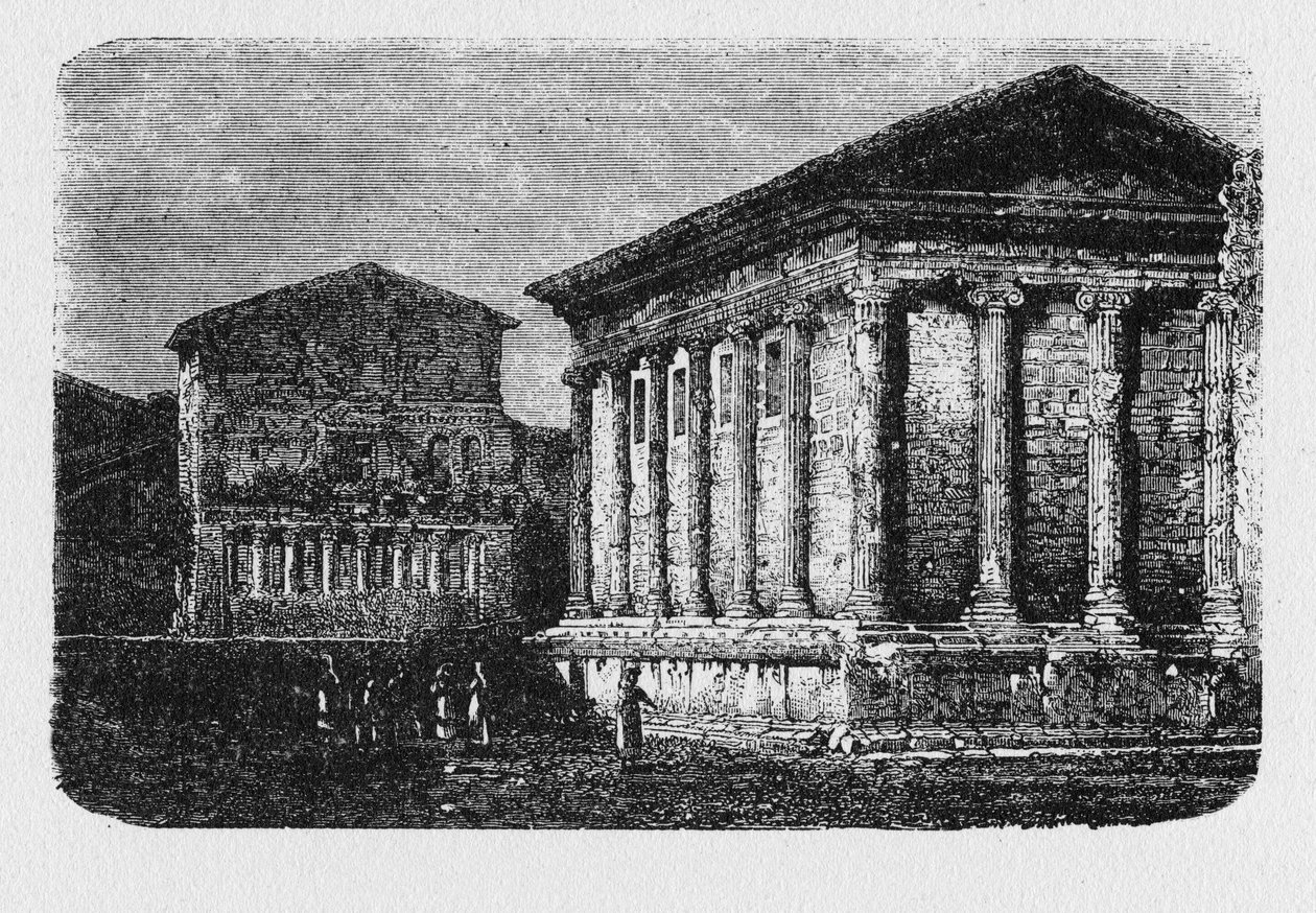 History of Ancient Rome. Temple of Portunus is an Ancient Building in ...