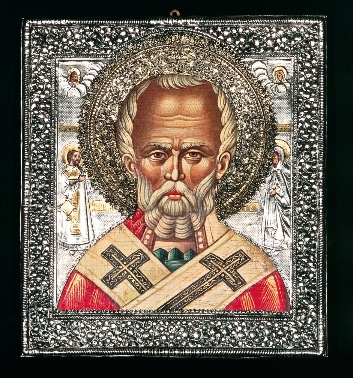 Icon Depicting Saint Nicholas by Benjamin Baud