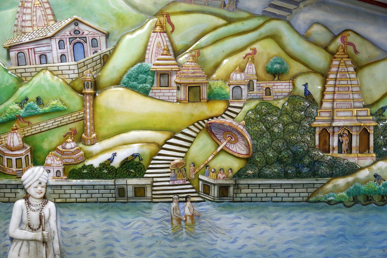 Jalaram Prathna Hindu Temple, Leicester: Artwork Depicting Jalarambapa ...