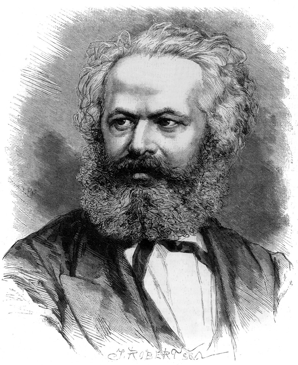 Karl Marx by Unknown: Highest-quality art reproduction