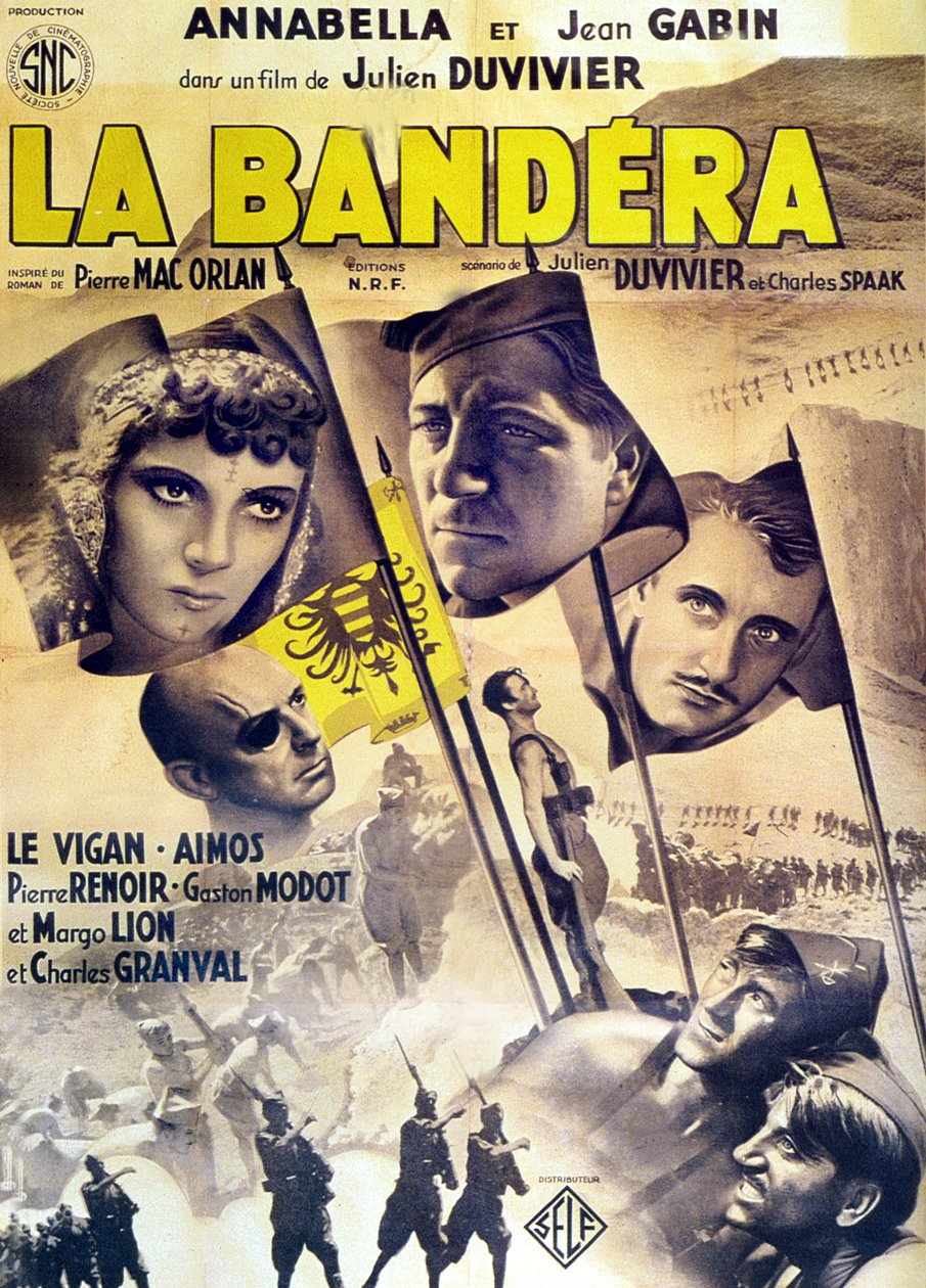 La Bandera by Julien Duvivier with Annabella and Jean Gabin 1935