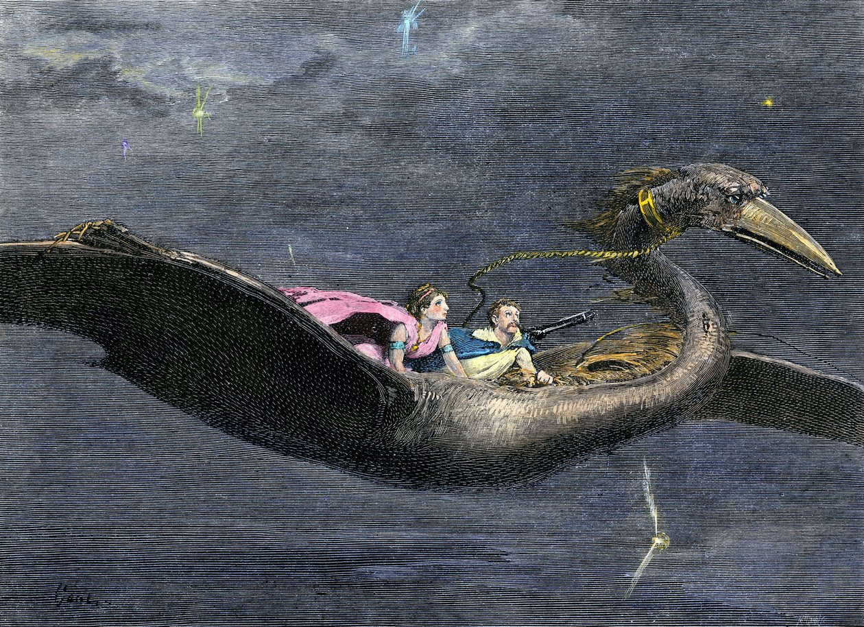 Myths and legends: The Rokh or Roc (giant bird of Arab-Persian ...