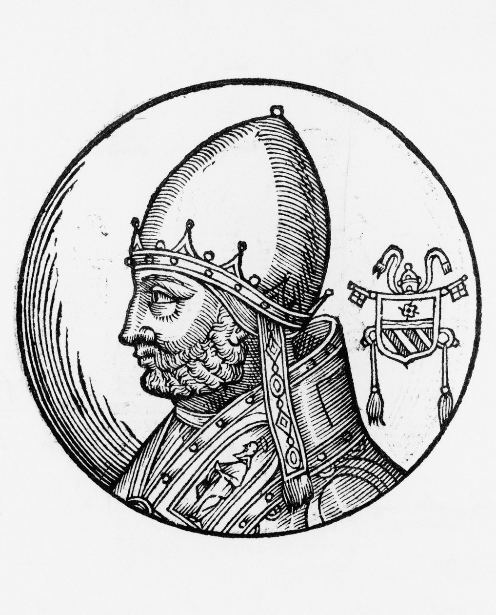 Portrait of Nicholas III (Giovanni Gaetano Orsini)