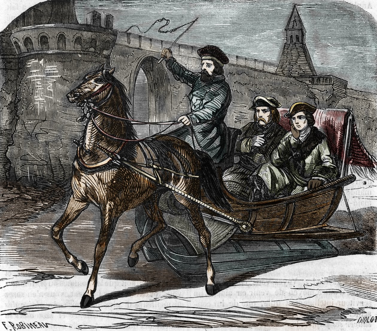 Portrait of the Knight of Eon in Russia, June 1756 by