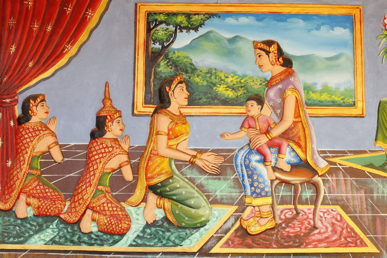 Preah Prom Rath Monastery: Life of the Buddha: Buddha's mother ...