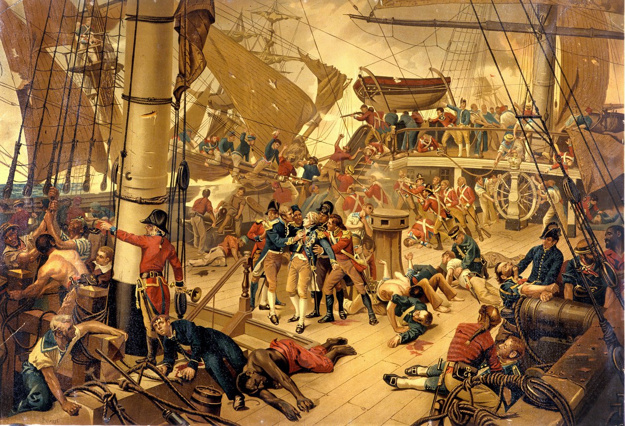 Horatio Nelson Battle Of Trafalgar