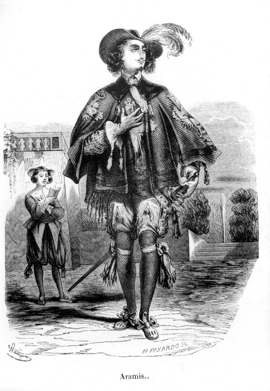 Aramis - in 'The 3 Musketeers' by Alexandre Dumas Père
