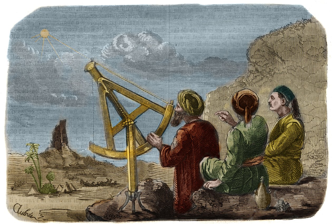 Astronomy: Arab scientists raising the height of the Sun in the Plain ...