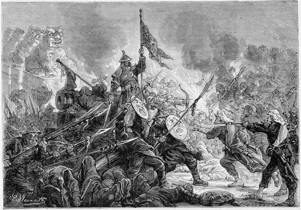 Battle of Palikao: defeat of the Manchu army before the Franco-British ...