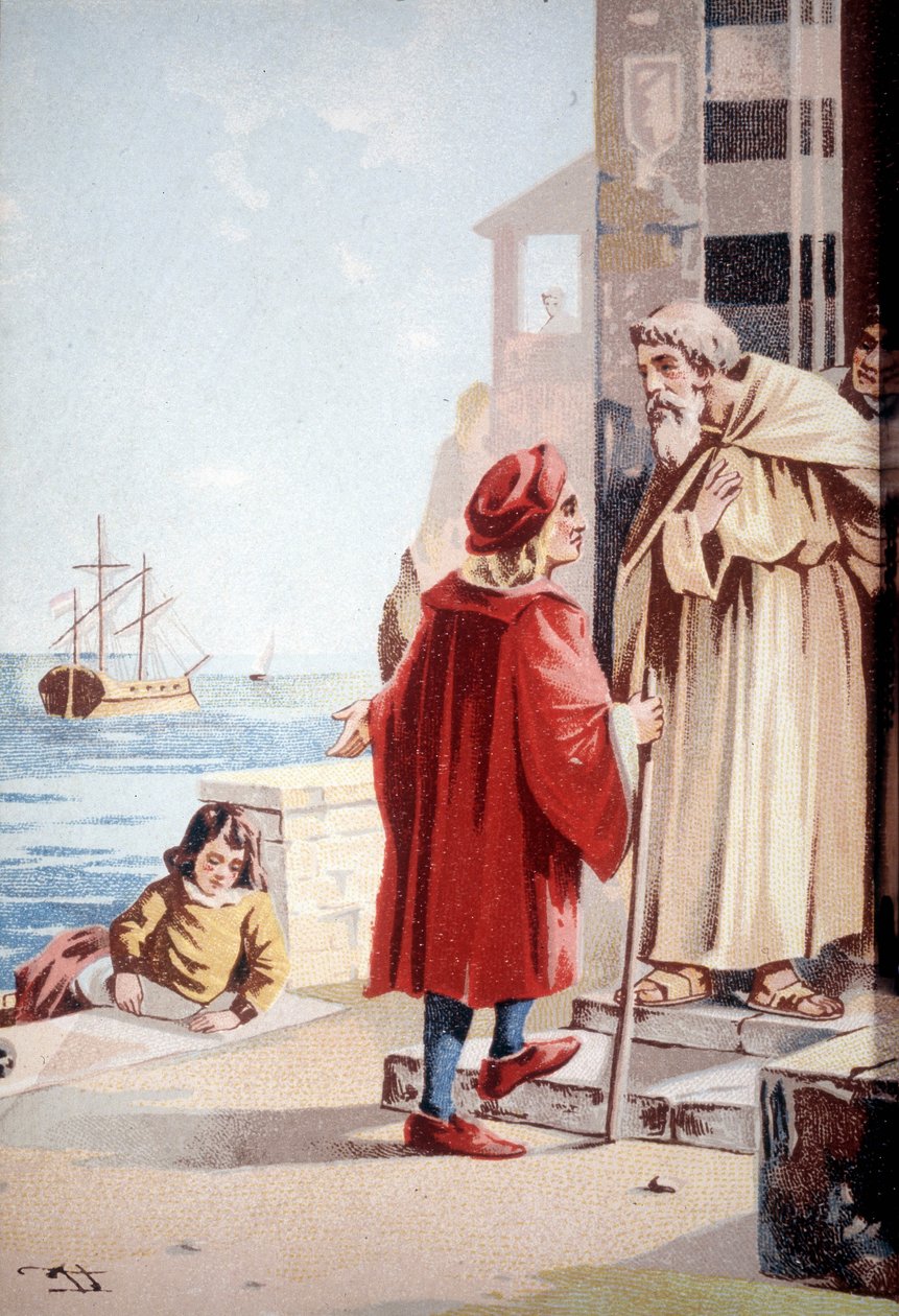 Christopher Columbus's childhood by Unknown artist