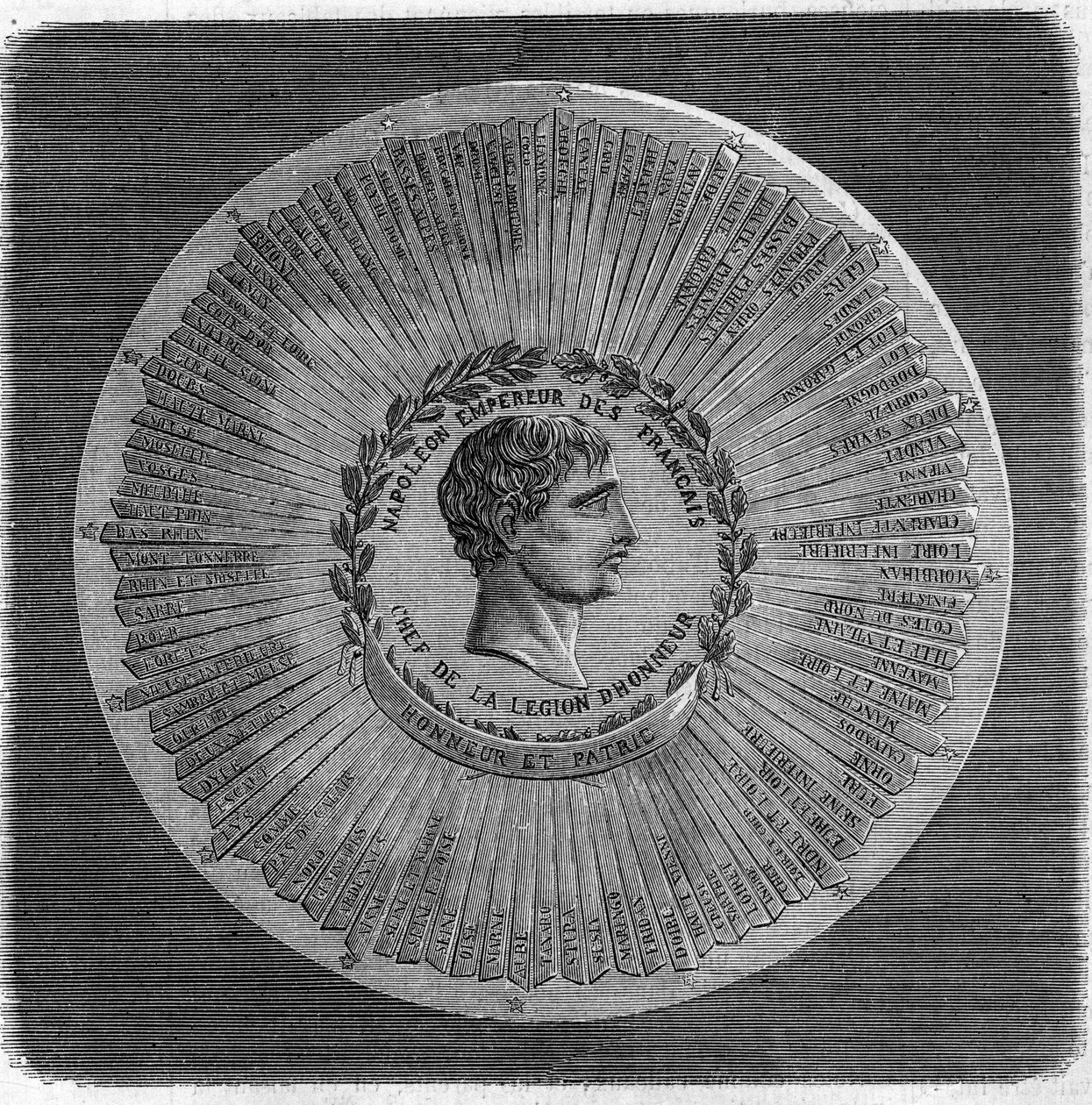 Great seal of Napoleon I Bonaparte (1769-1821) in 1804: 'Napoleon ...