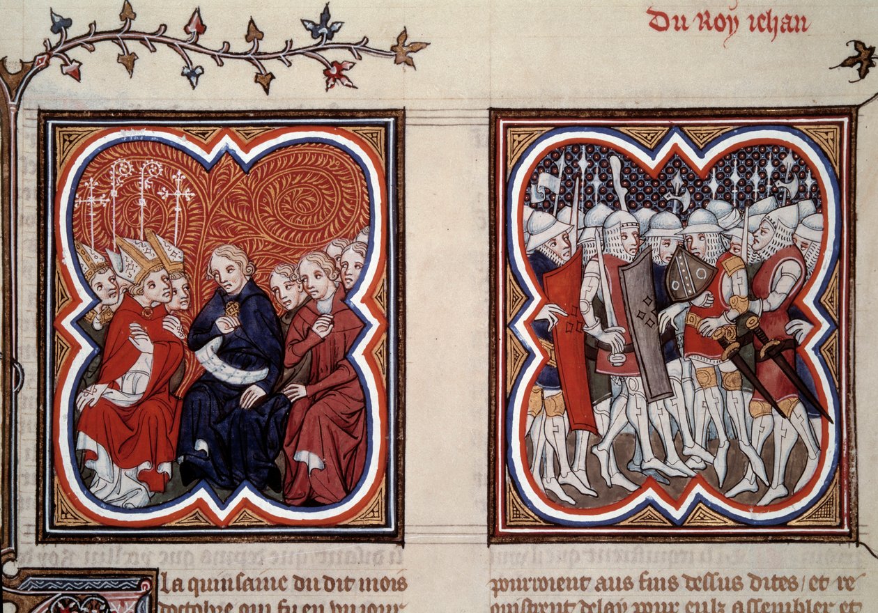 Hundred Years' War: The Future Dauphin Charles V the Wise and the ...