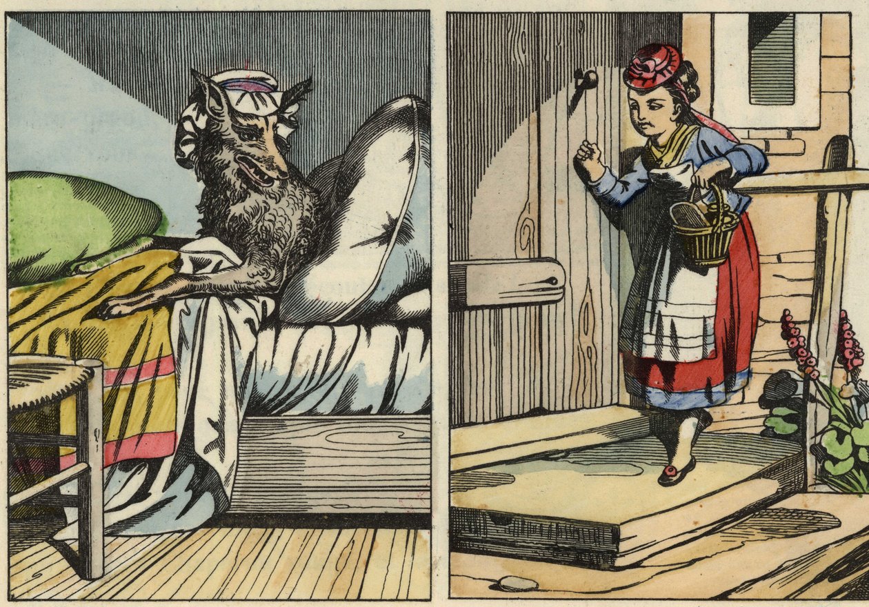 Little Red Riding Hood Drawing Little Red Riding Hood.” The Book Of