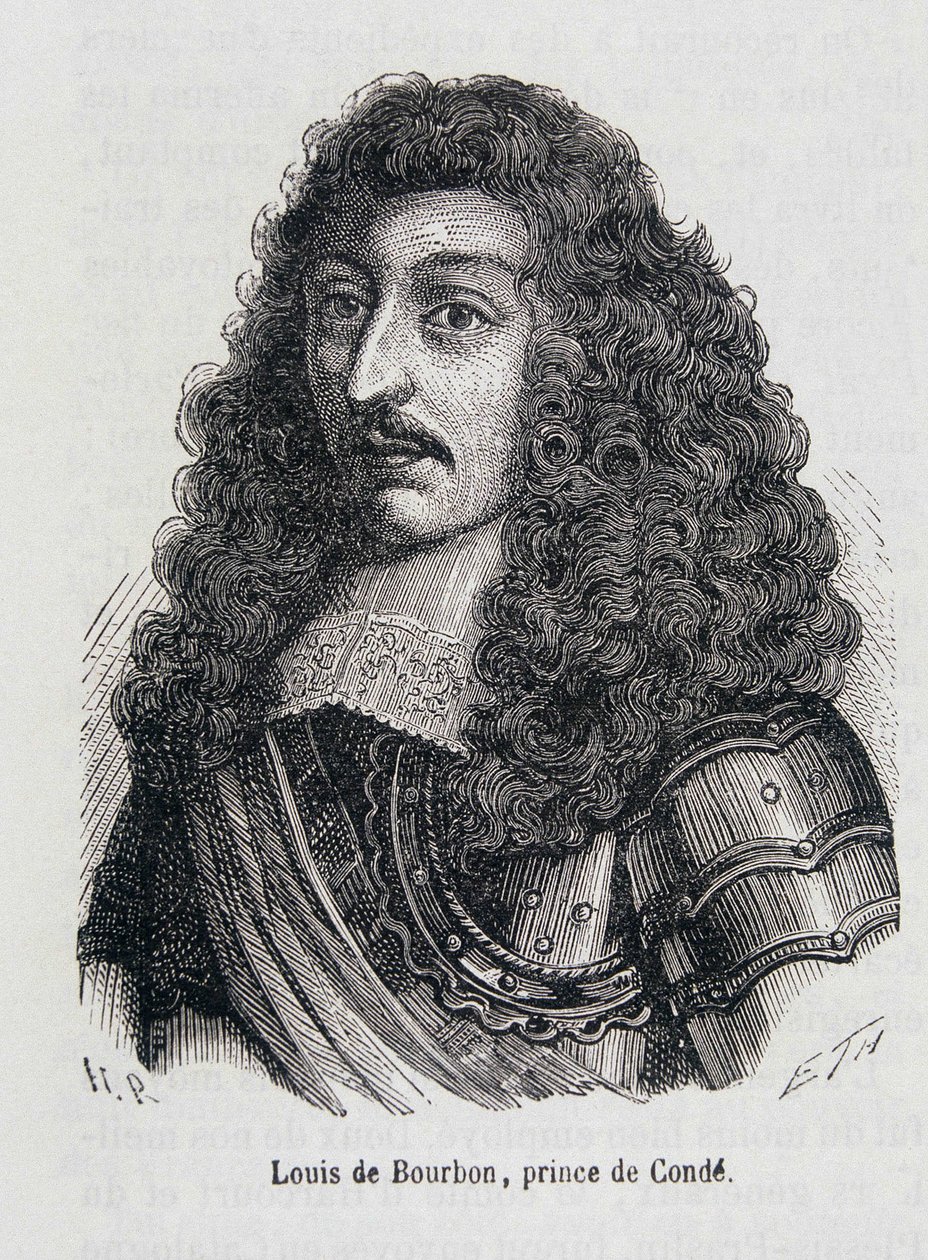 Louis II of Bourbon, Prince of Conde, known as Le Grand Conde (1621-1686)