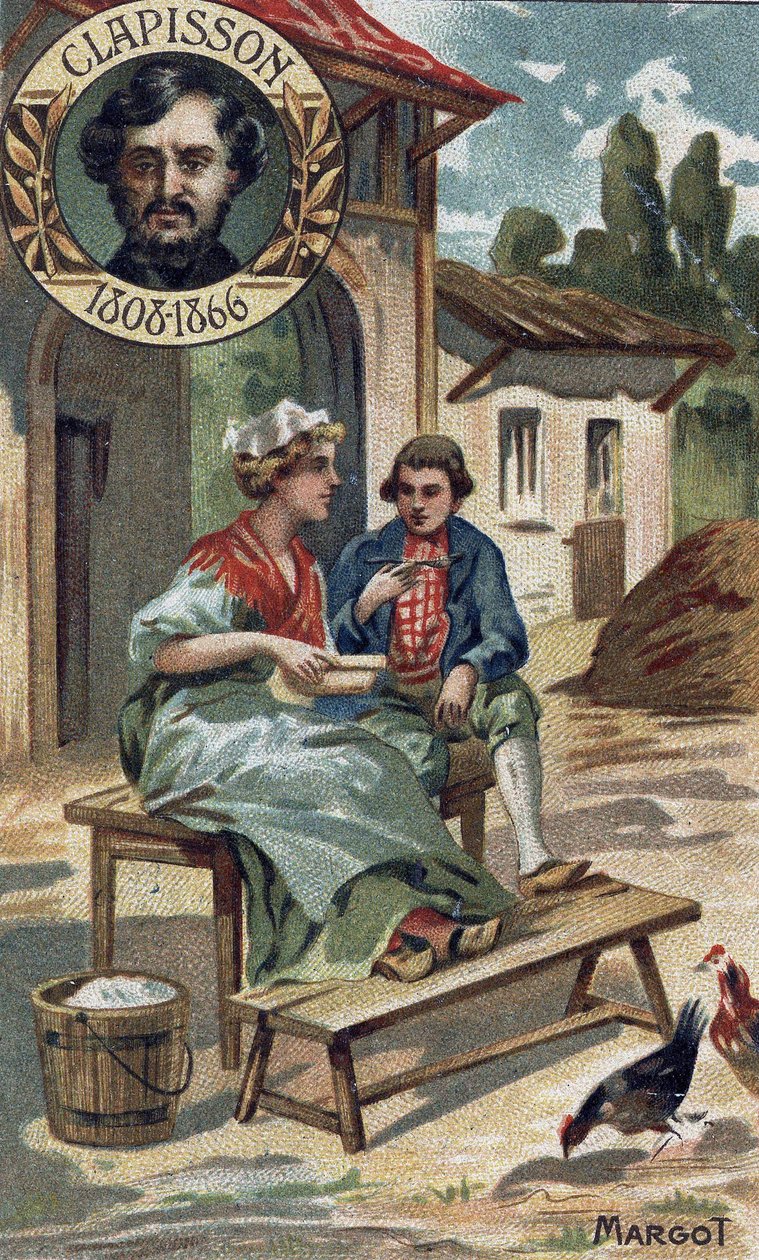 Margot opera comic of 1857 by Antoine Louis Clapisson. Chromo of the ...