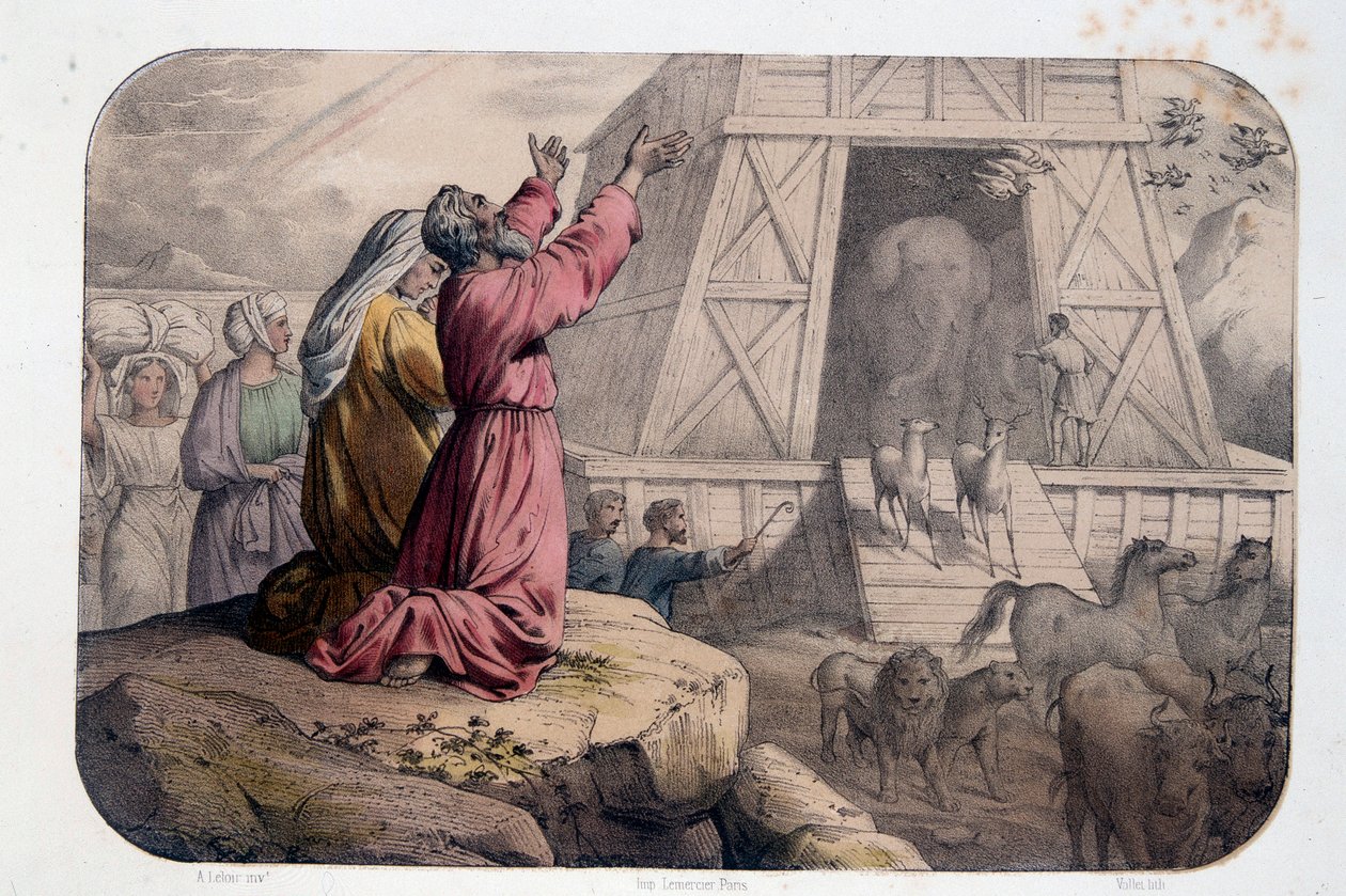 Noah's Ark - The Exit of Noah's Ark - Bible