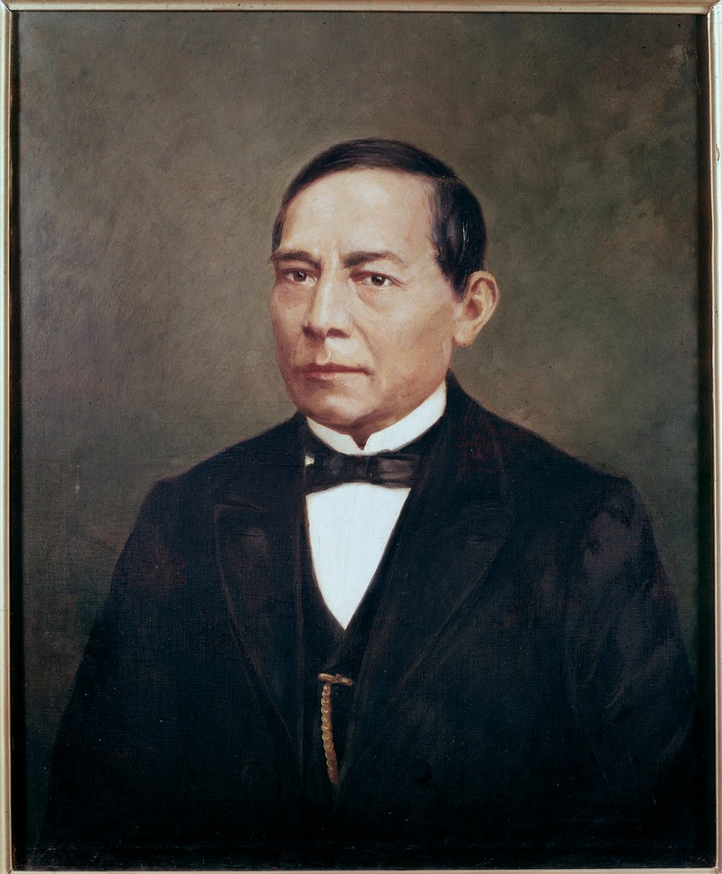 Portrait of Benito Pablo Juarez by Unknown artist