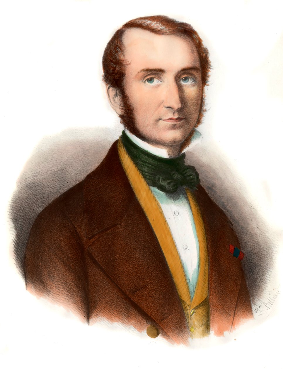 Portrait of Baron Justus Von Liebig, Chemist