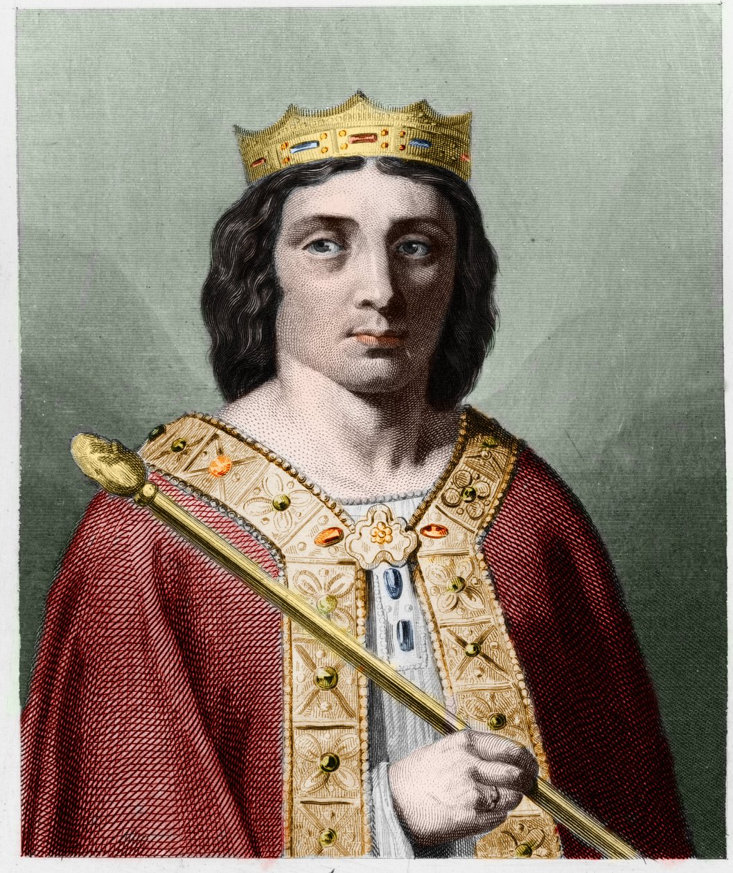Portrait of Childeric II, King of Austrasia