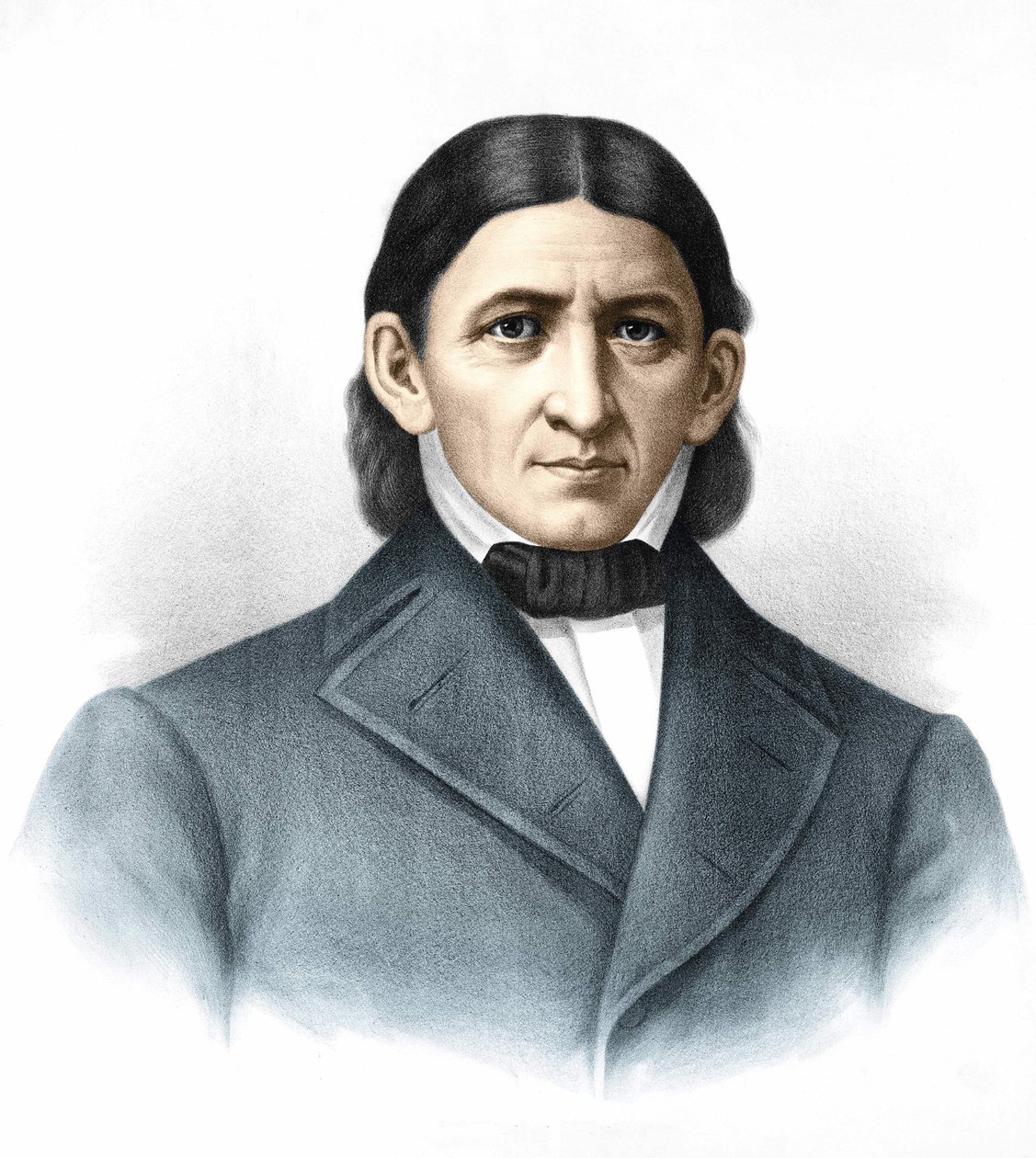 Portrait of Friedrich Fröbel (1782 - 1852) German pedagogue
