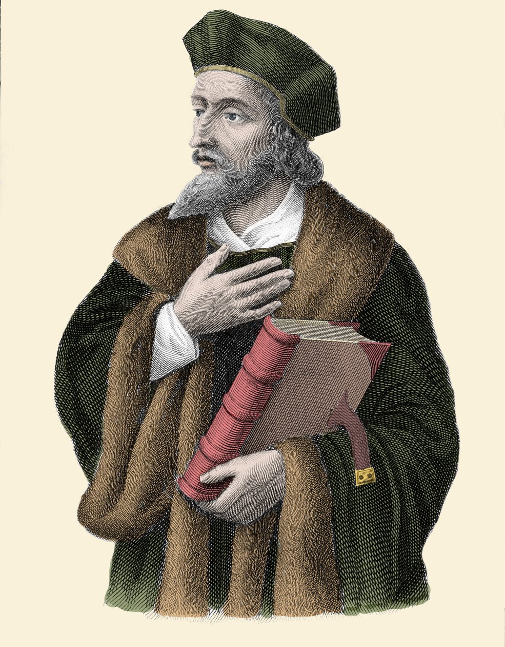 Portrait of Jan Hus by Unknown artist: Buy fine art print