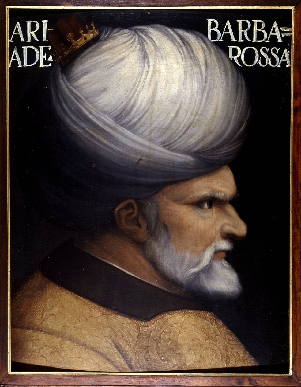 Portrait of Khayr Al-Din Barberousse, Founder of the Regency of Algiers ...
