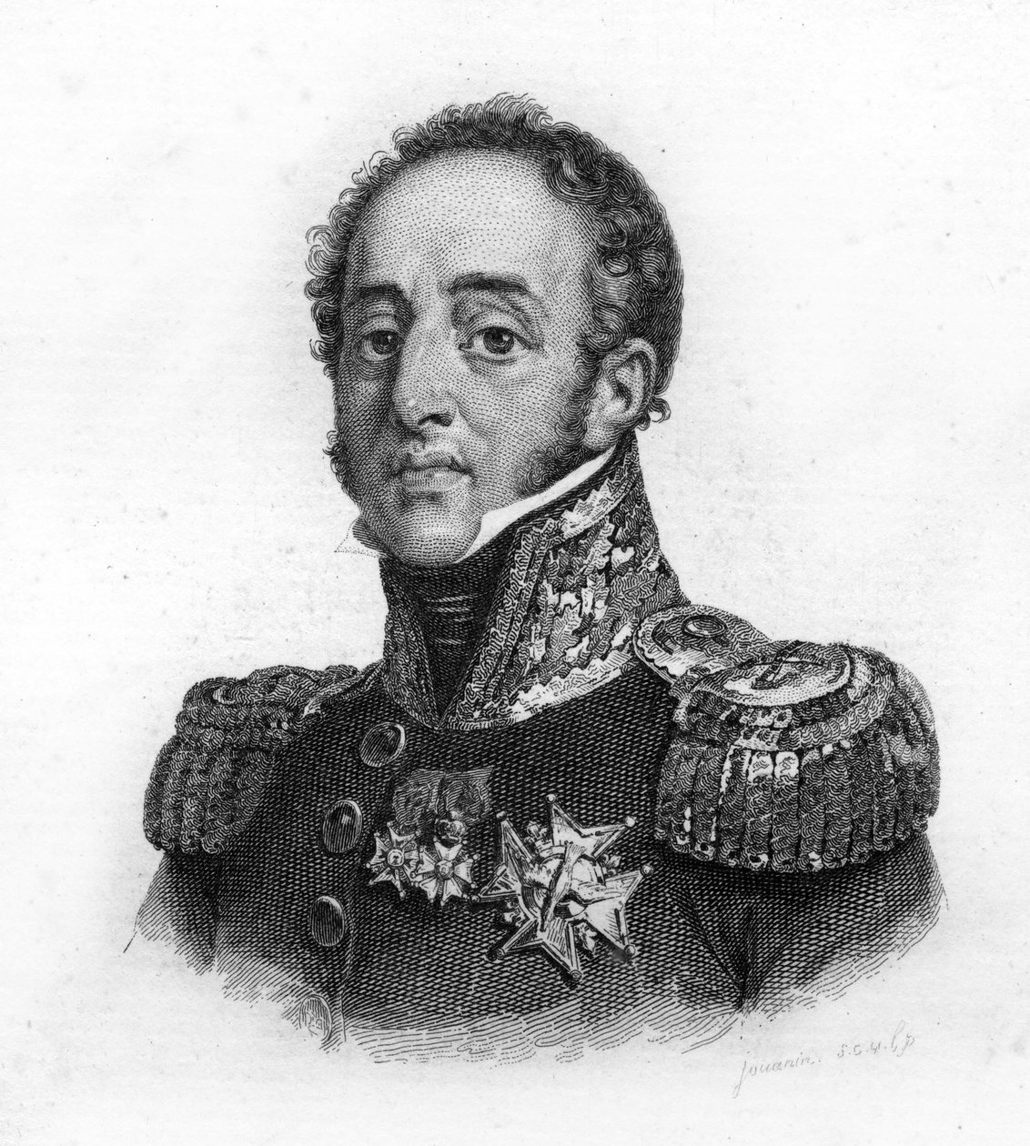 Portrait of Louis Gabriel Suchet, Duke of Albufera, Marshal of France