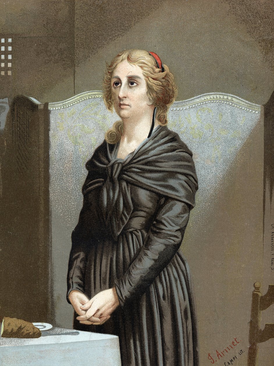 Portrait of Marie Antoinette, Queen of France.