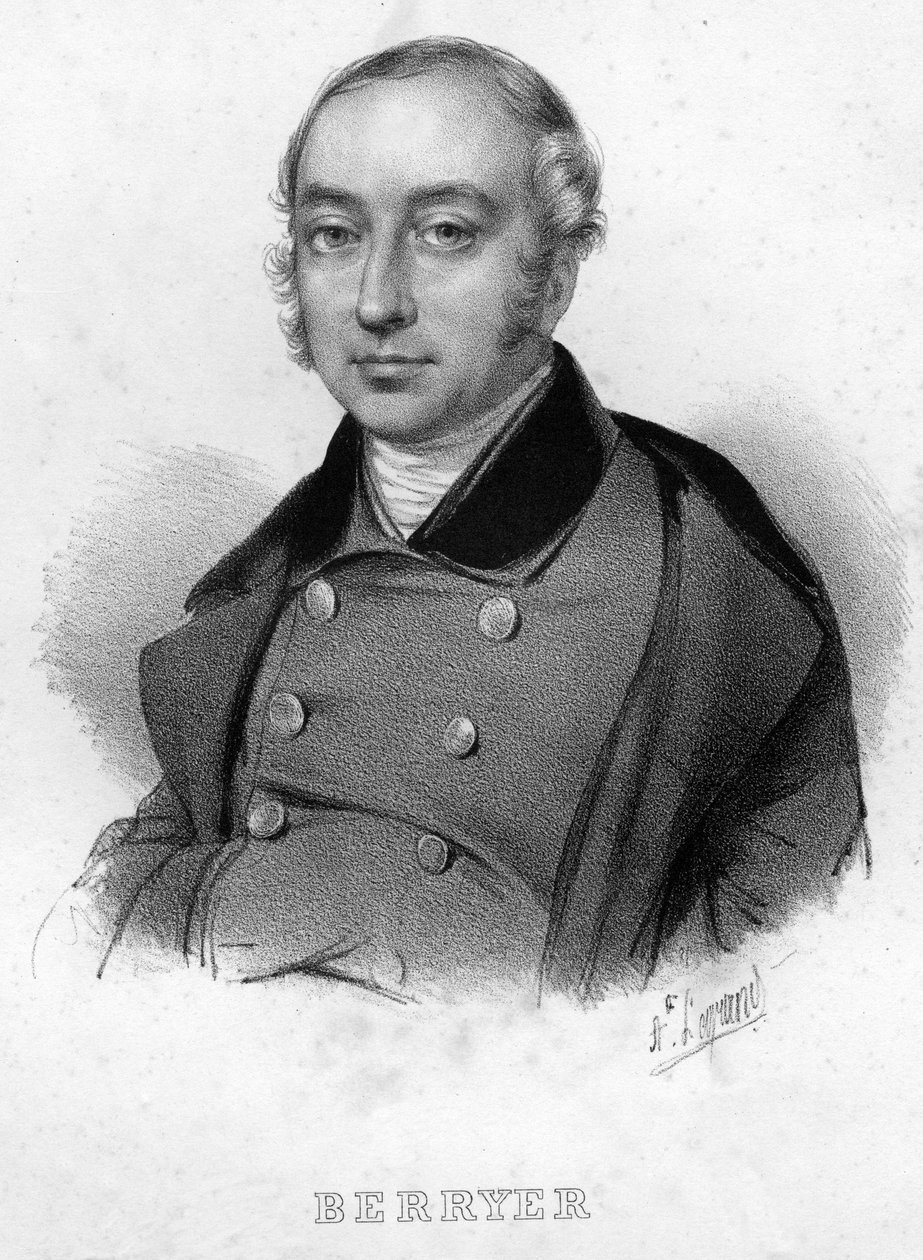 Portrait of Pierre Antoine Berryer by Unknown artist