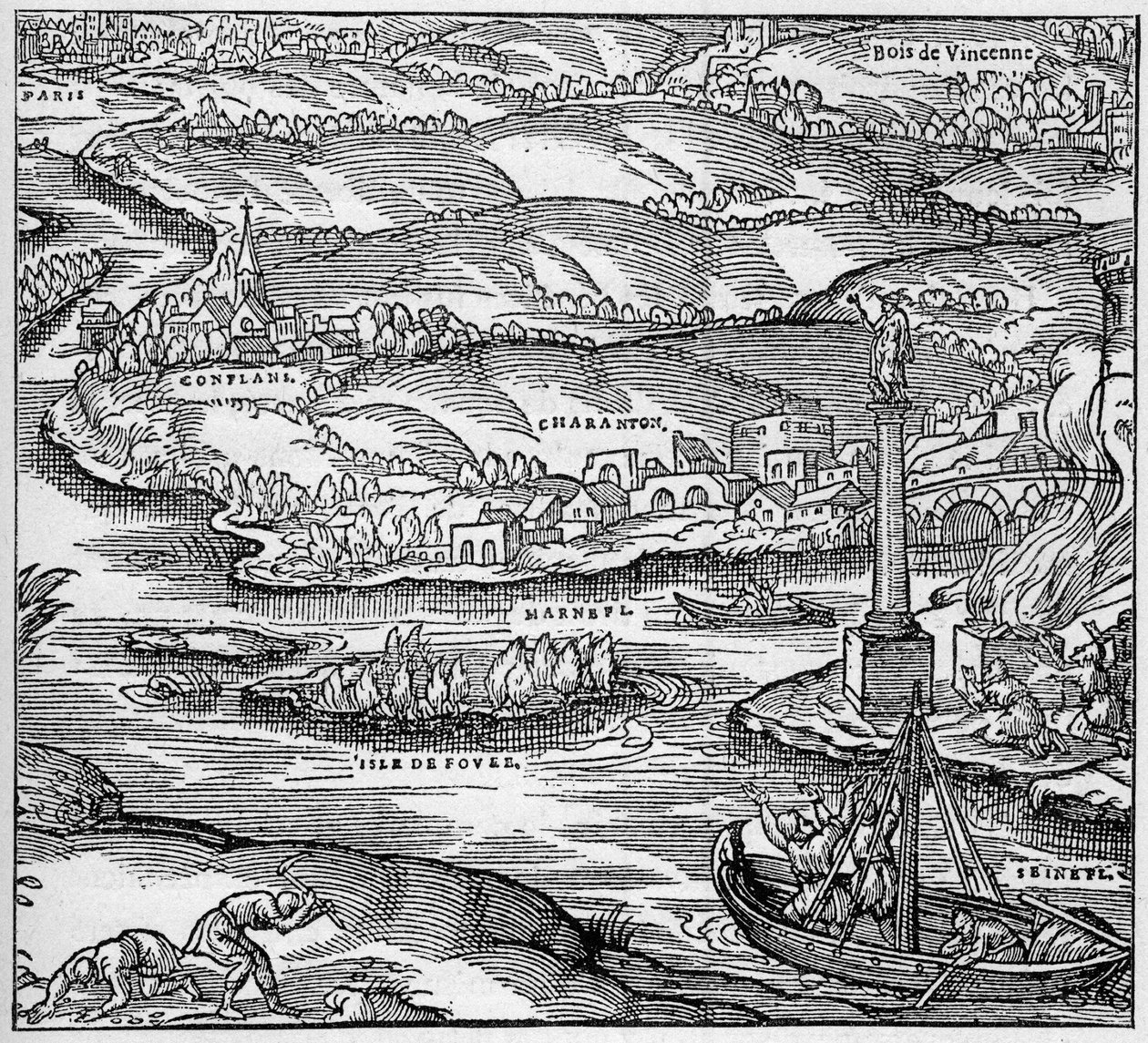 Roman Gaul: a monument built by the Parisian sailors under the reign of ...