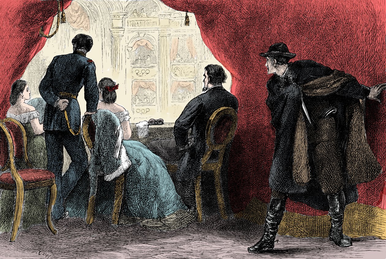 The Assassination of Abraham Lincoln by John Wilkes Booth at Ford's ...