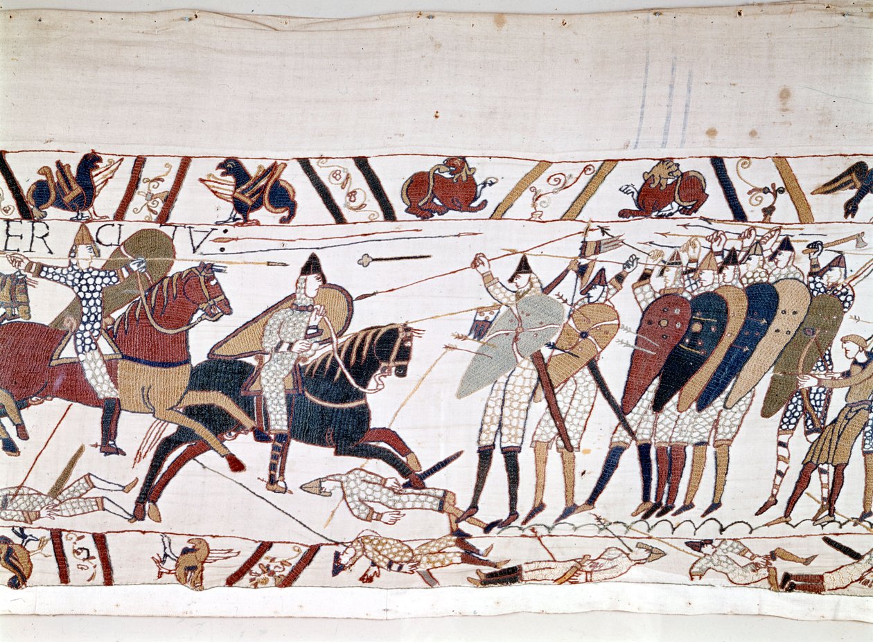 The Battle of Hastings, won by William I the Conqueror on 14/10/1066 ...