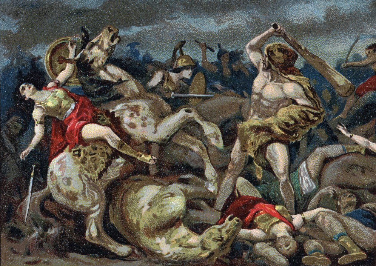 The Labors of Hercules: Hercules Takes the Belt at Hippolyte