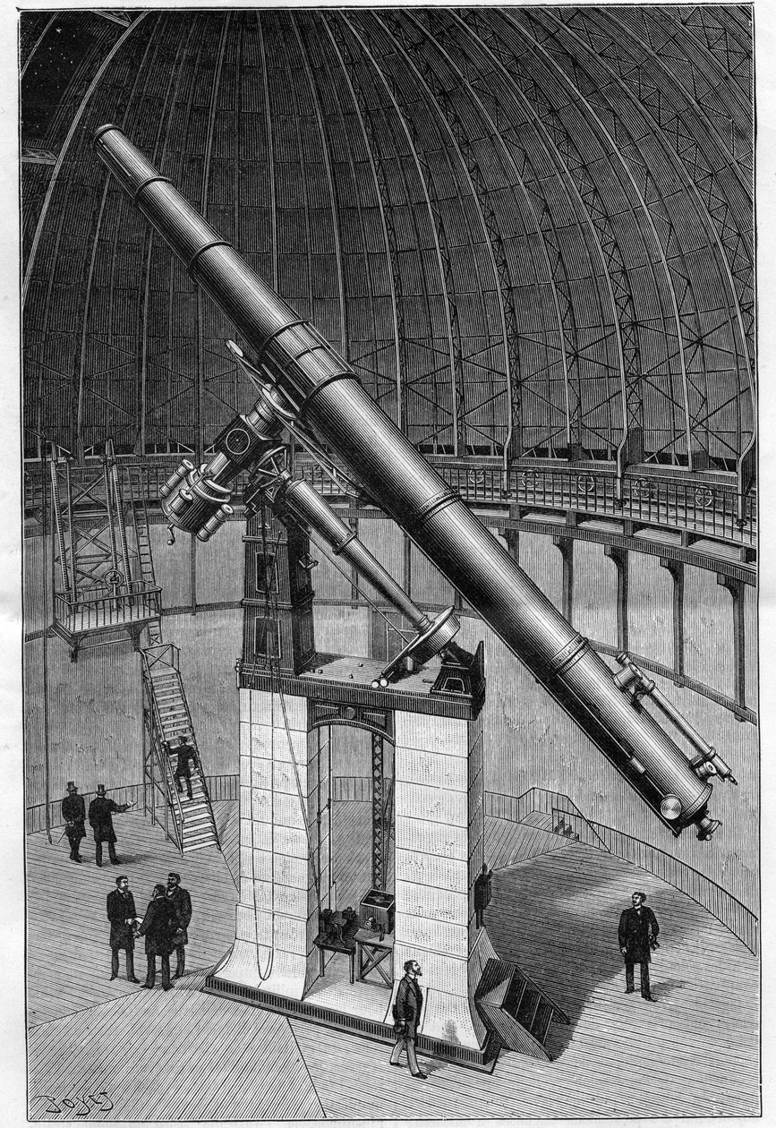 The Nice Observatory - the great equatorial of the Observatory ...