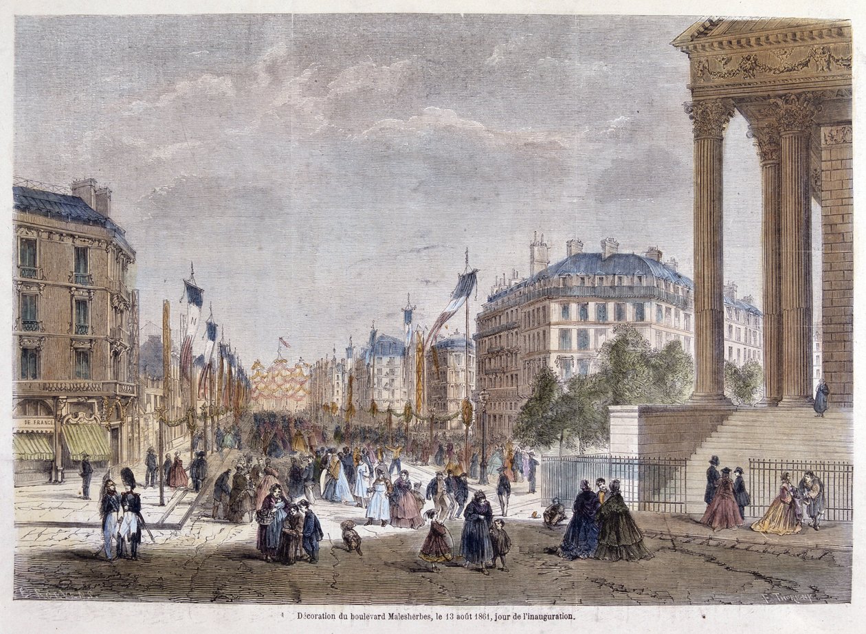 Transformations of Paris under the Second Empire, Haussmann Paris ...