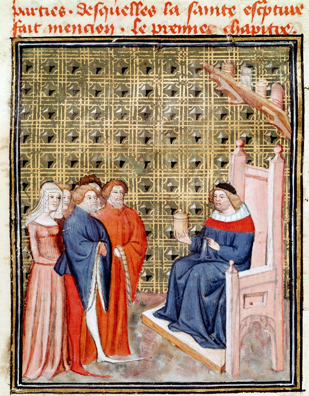 The lesson of anatomy by Unknown artist: Fine art print