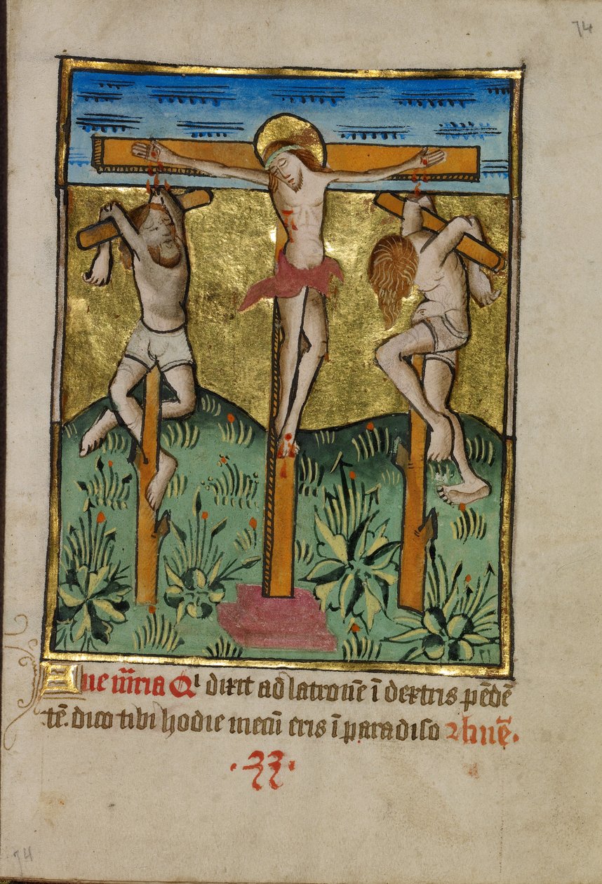 Christ Crucified between the Two Thieves by Unknown artist