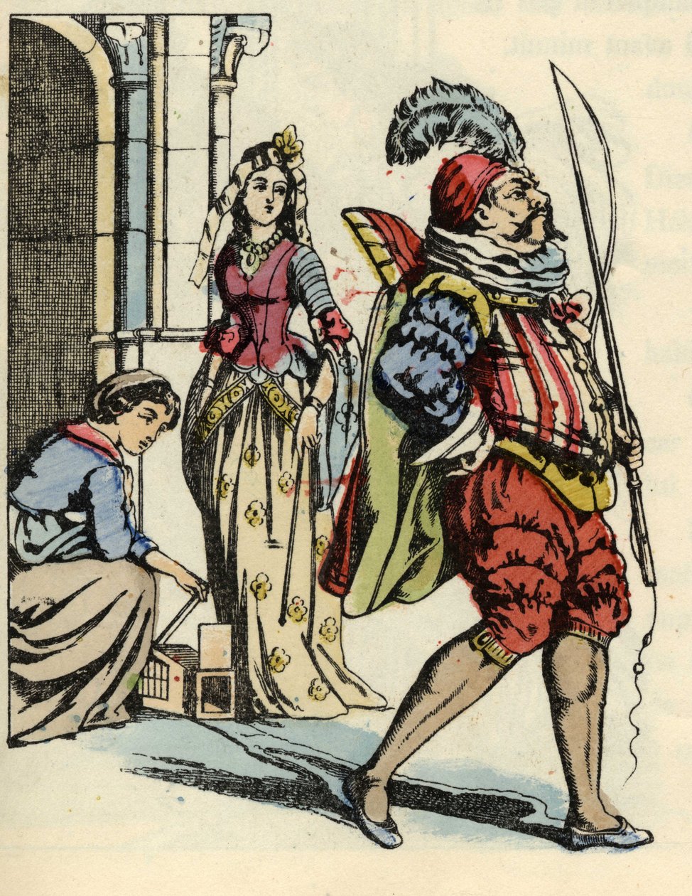 Cinderella frees the mice that turn into horses and a rat as coachman ...