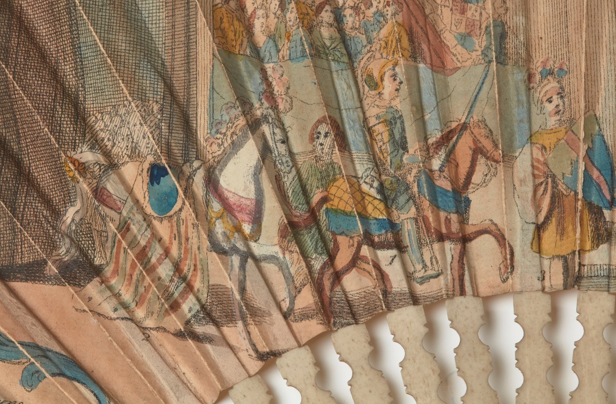 King George III Coronation Fan by Unknown artist