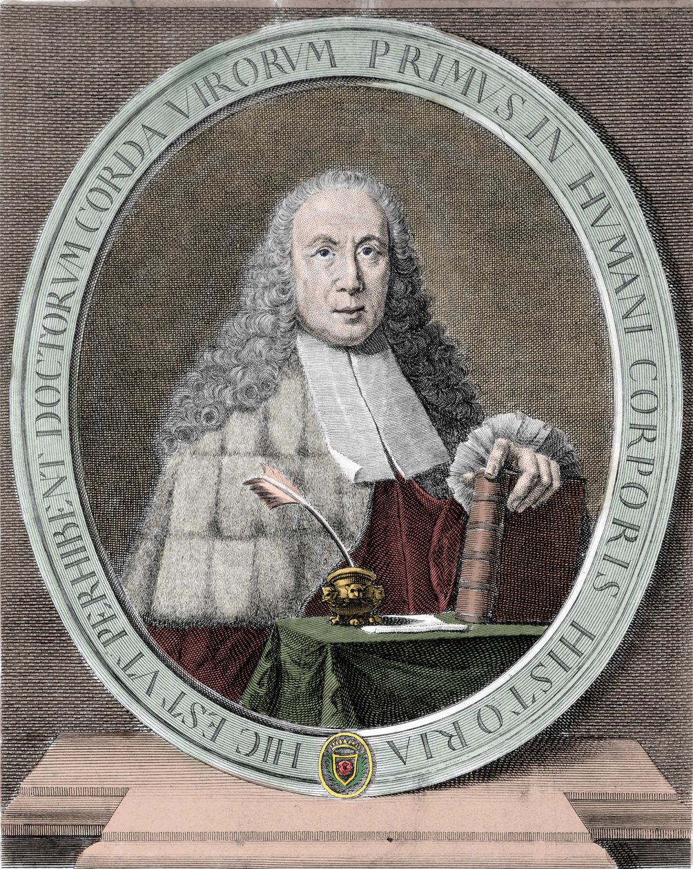 Portrait of Giovanni Battista Morgagni, Italian doctor and anatomist