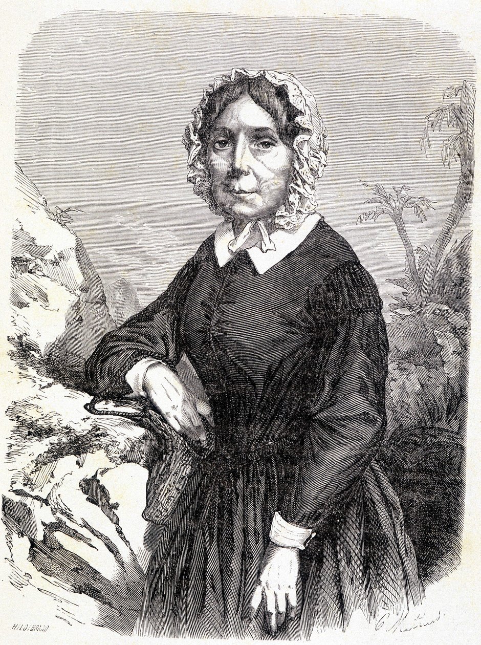 Portrait of Madame Ida Pfeiffer, Austrian traveler