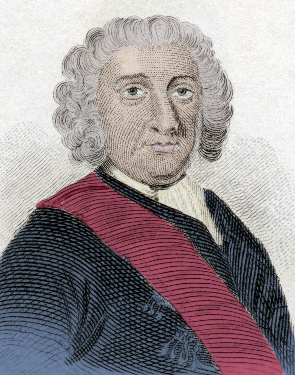 Portrait of Sir Peter Warren, English Admiral