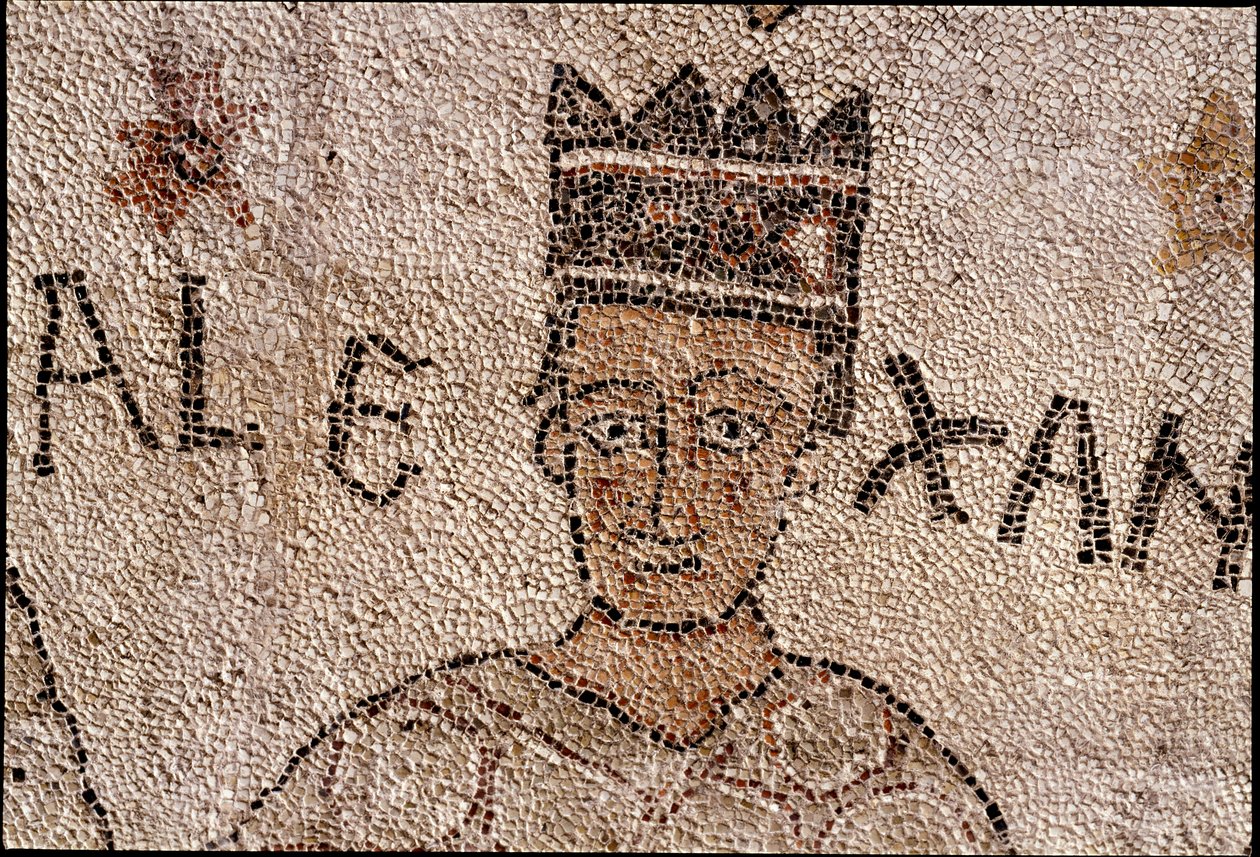 Representation of Alexander the Great, King of Macedonia and Conqueror ...