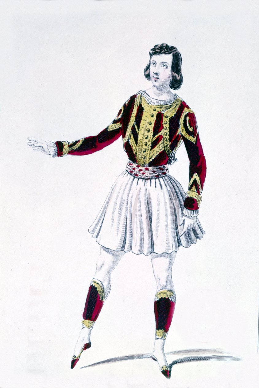 The dancer and choreographer Marius Petipa (1818-1910) in The Rights of ...