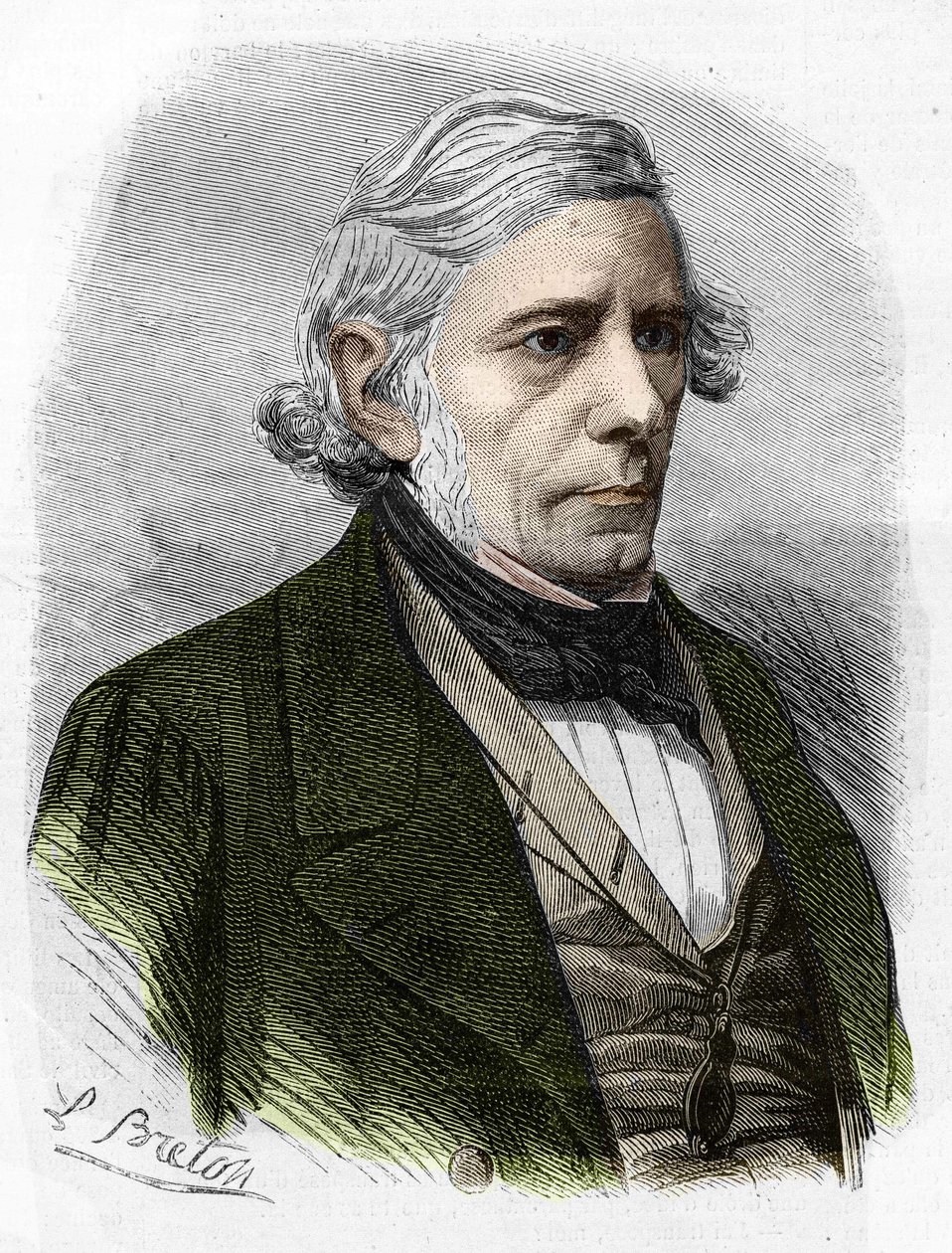 Portrait of Victor Cousin, French philosopher (1792-1867)